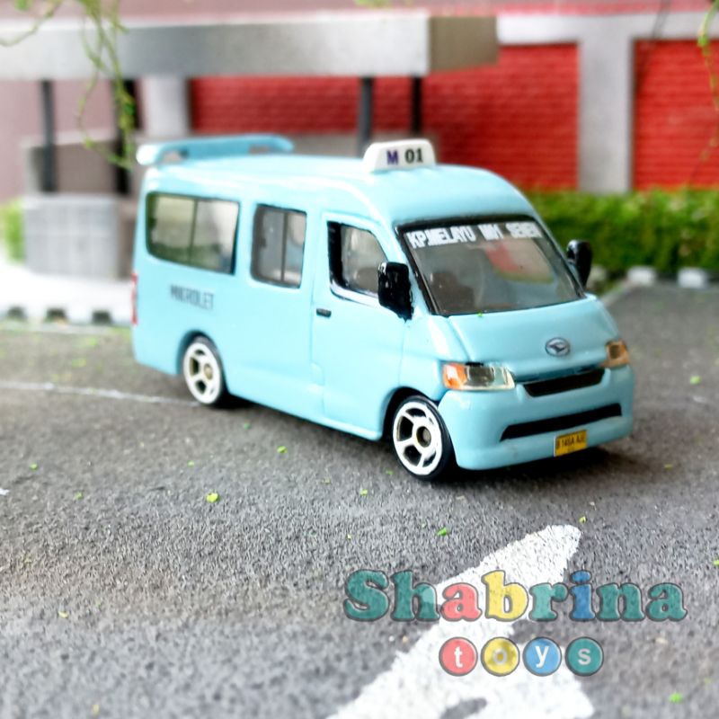 Jual Diecast Custom MOBIL ANGKOT (MIKROLET) - Skala 1/64 | Shopee Indonesia