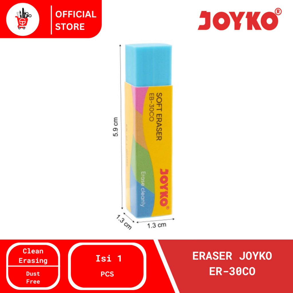 Jual Stip | Penghapus | Eraser Joyko EB-30CO | Shopee Indonesia