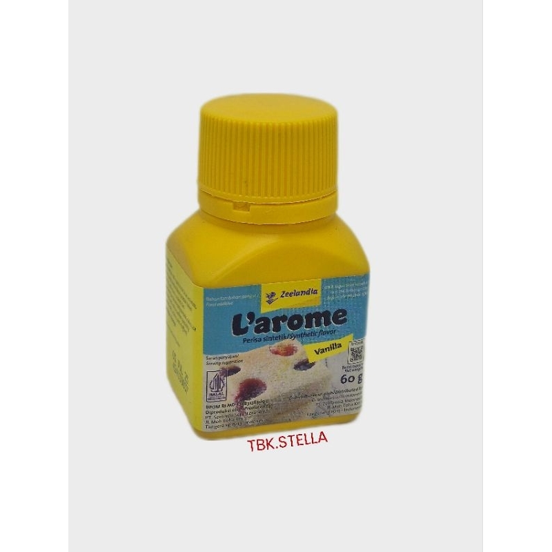 Jual LAROME VANILLA CAIR 60 GR | Shopee Indonesia