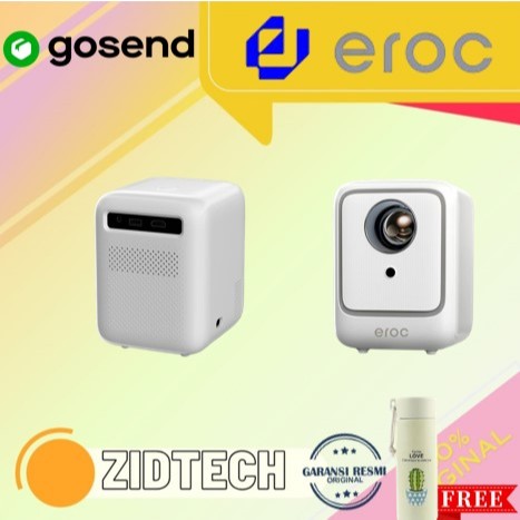 Jual Eroc Smart Android Projector Magic Pro HD Decoding 4K 2800 Lumens ...