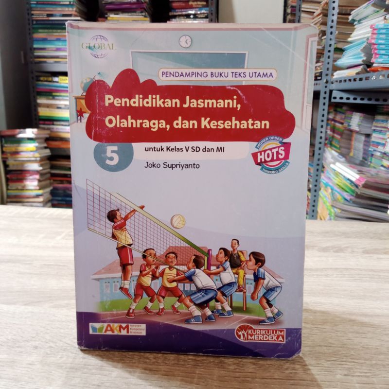 Jual PENDIDIKAN JASMANI OLAHRAGA DAN KESEHATAN UNTUK KELAS V SD DAN MI KURIKULUM MERDEKA ...
