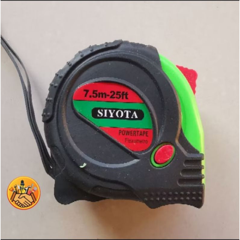 Jual Meteran 7.5 M Roll Meter Tukang Bangunan | Shopee Indonesia