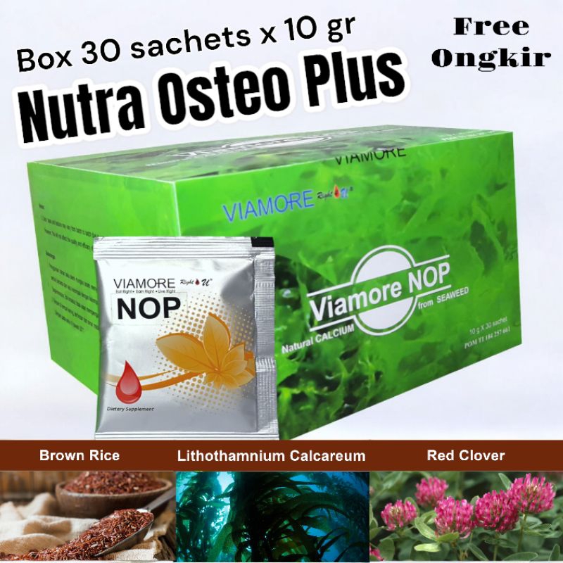 Jual VIAMORE NUTRA OSTEO PLUS (box isi 30 sachet) | Shopee Indonesia