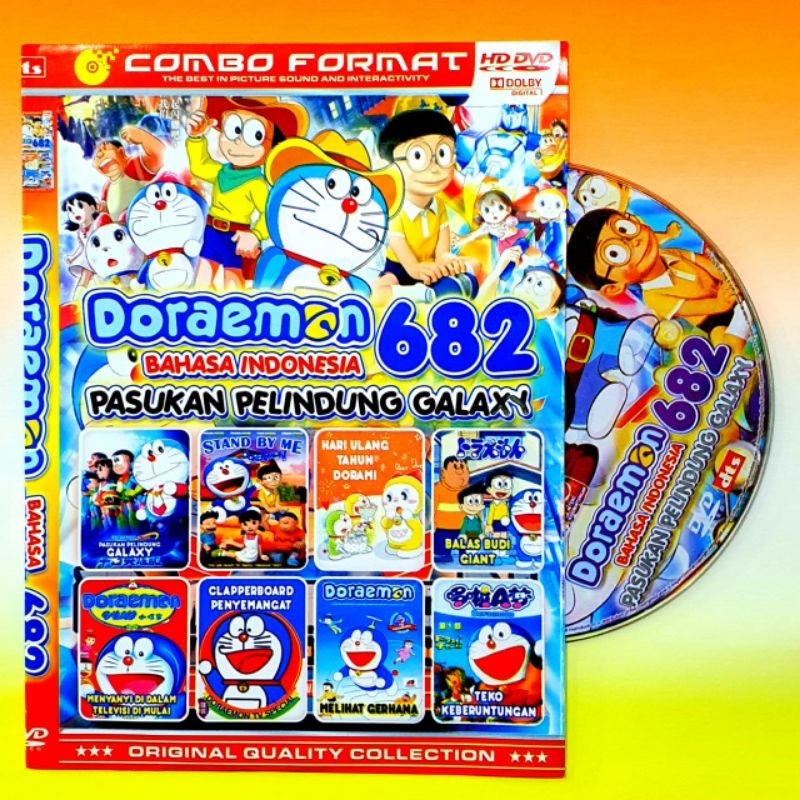 Jual KASET FILM KARTUN DORAEMON MOVIE DUBBING BAHASA INDONESIA-FILM ...