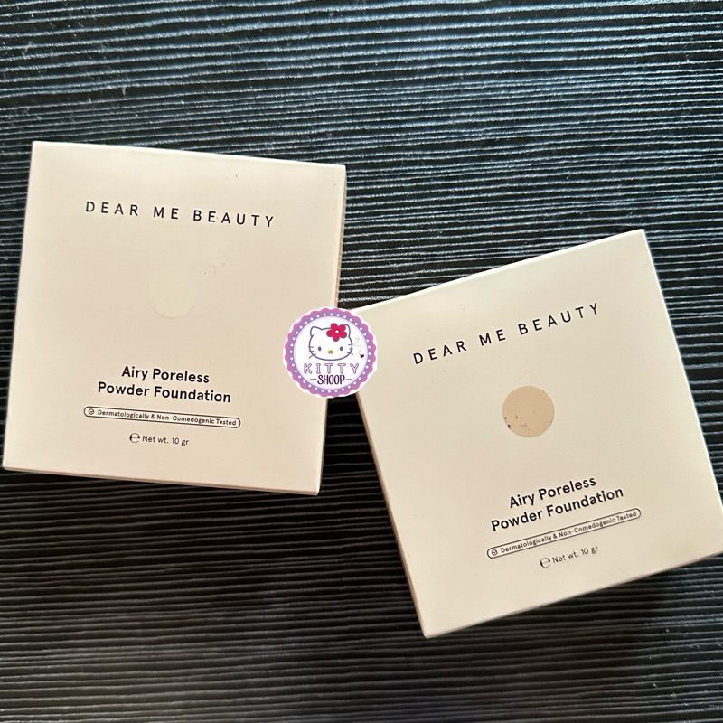 Jual DEAR ME BEAUTY Airy Poreless Powder Foundation | Shopee Indonesia