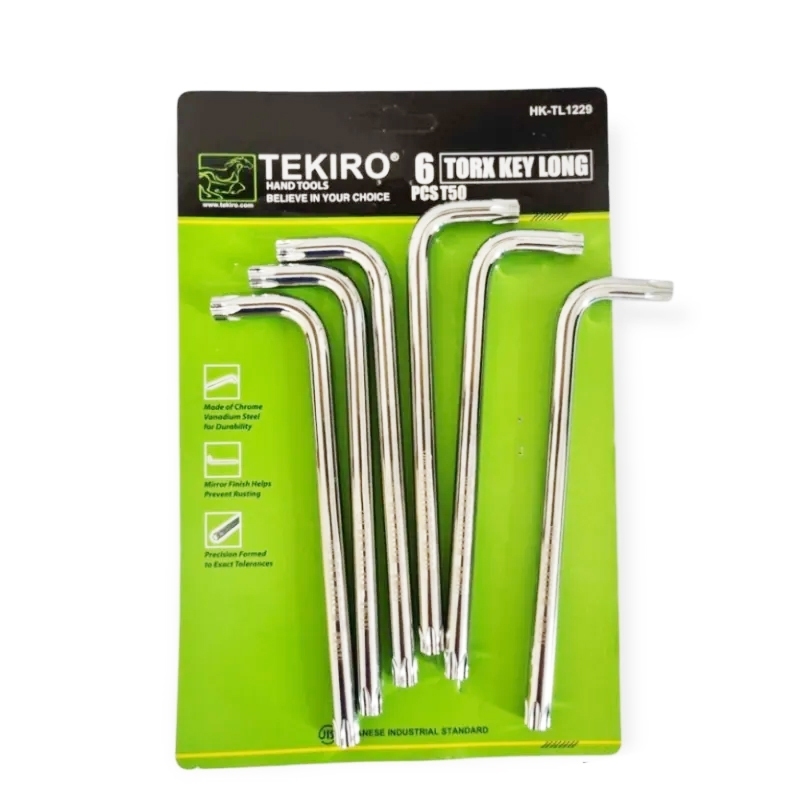 Jual Tekiro Kunci L Bintang T25 T30 T40 T50 panjang | Shopee Indonesia
