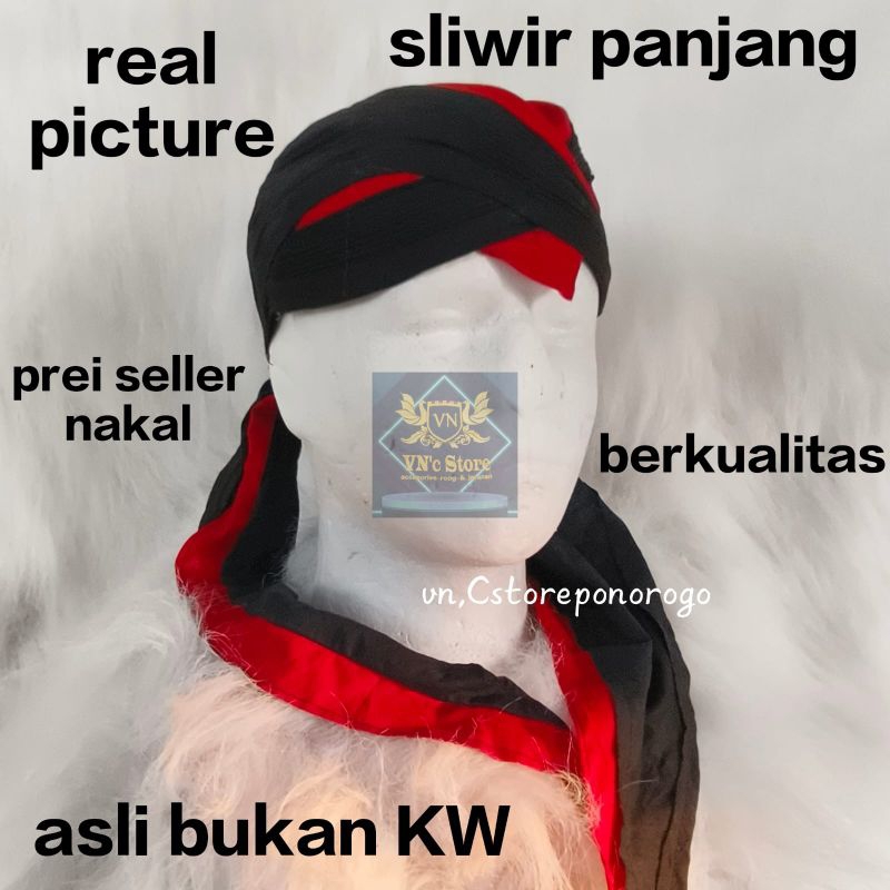 Jual BLANGKON LIPAT ASLI LIS MERAH / BLANGKON / SONGKOK / KOPYAH ...