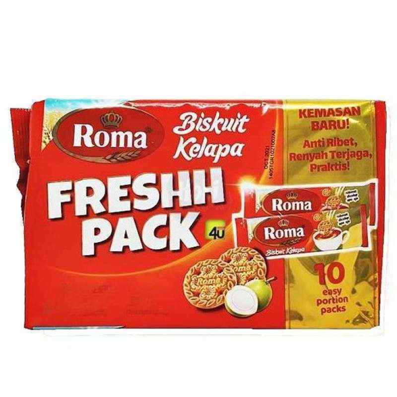 Jual ROMA BISCUIT KELAPA FRESH PACK 230GR /PCK | Shopee Indonesia
