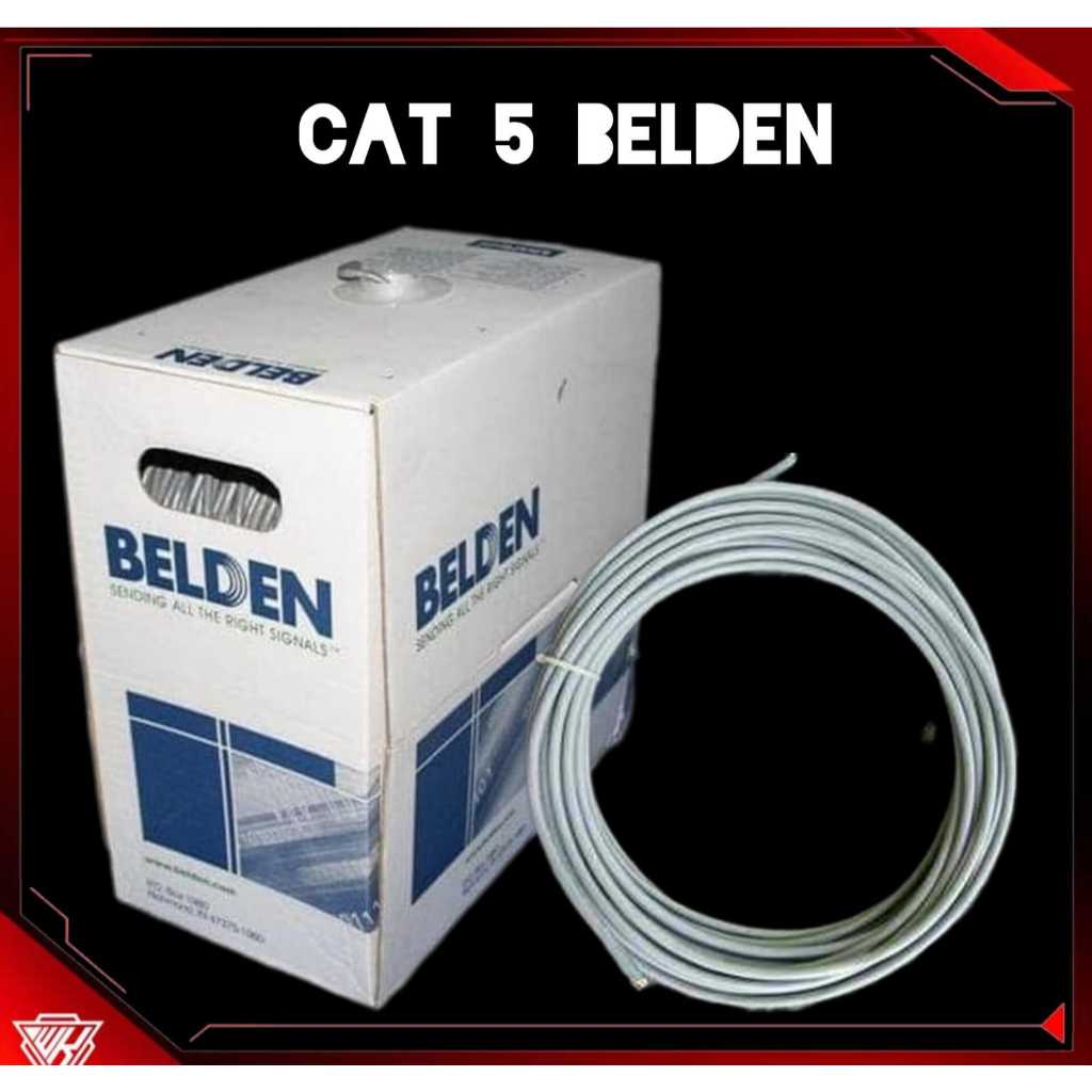 Jual Kabel Belden UTP Cat.5e ORIGINAL / BELDEN CAT.5E / BELDEN CAT5 ...