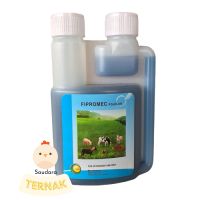 Jual Fipromec Pour On 100 ml Obat Kutu Tetes Scabies Lato pada Sapi ...