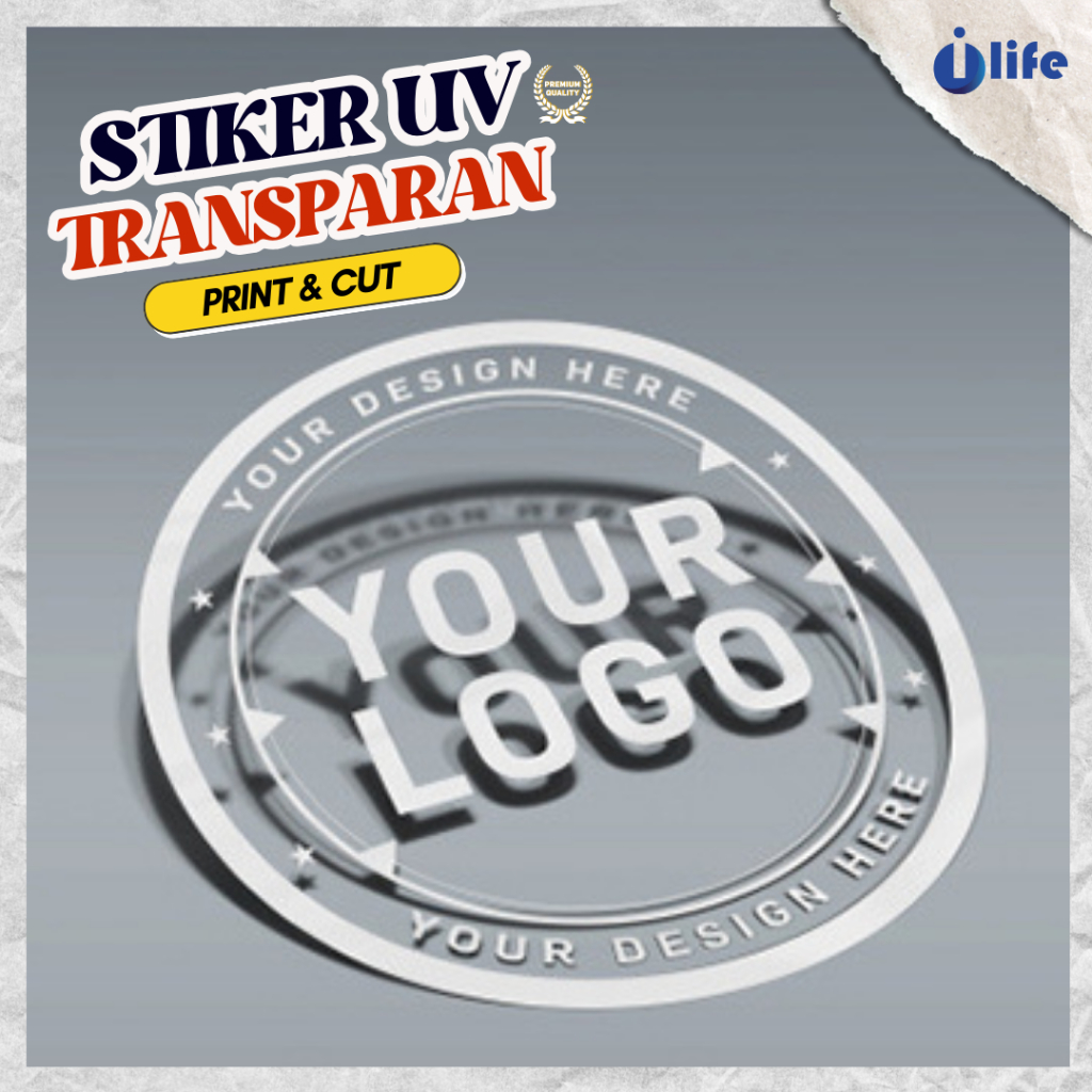 Jual Cetak Stiker TRANSPARAN UV | Print & Kiss Cut | Cetak Sticker ...