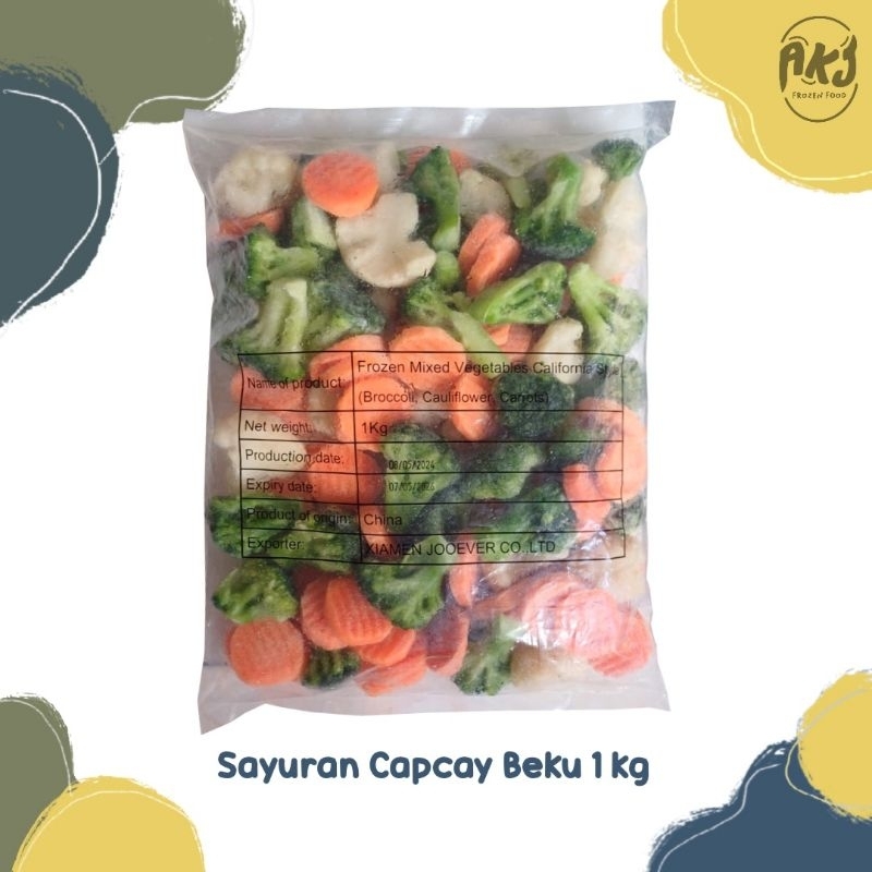 Jual Sayuran Cap Cay /Cap Cai Beku 1kg | Shopee Indonesia