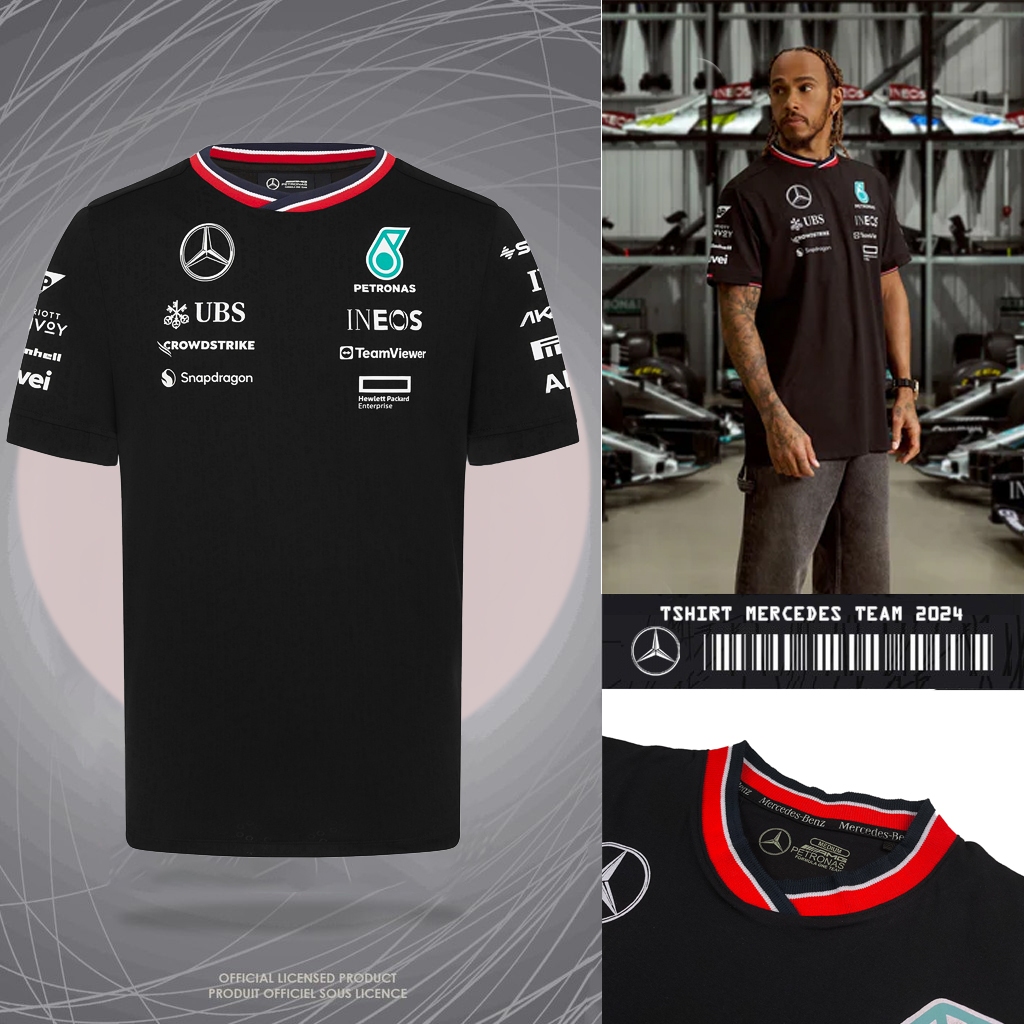 Jual TSHIRT RACING / KAOS PREMIUM AMG F1 2024 24S / BAJU PREMIUM ...