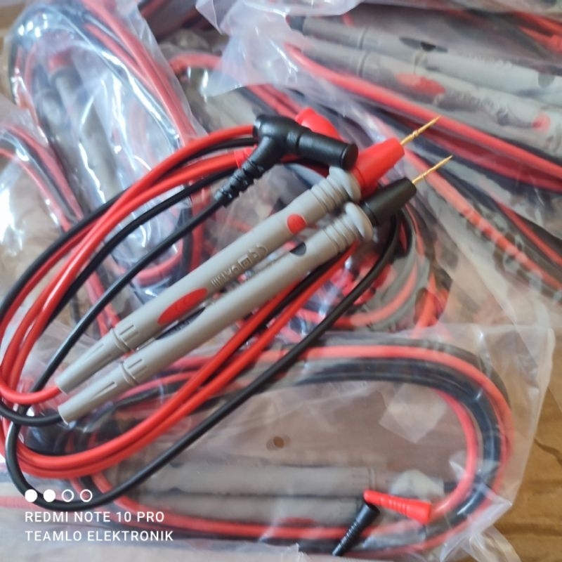 Jual PROBE MULTIMETER/KABEL MULTIMETER LANCIP COLOK AN MULTI LINCIP ...