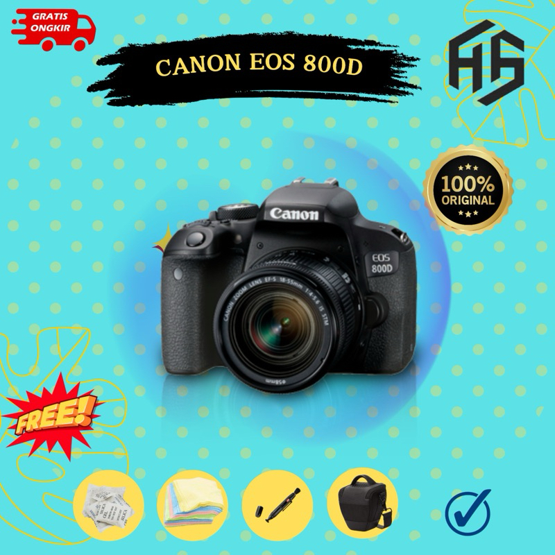 Jual Canon Eos 800D fulset like new | Shopee Indonesia