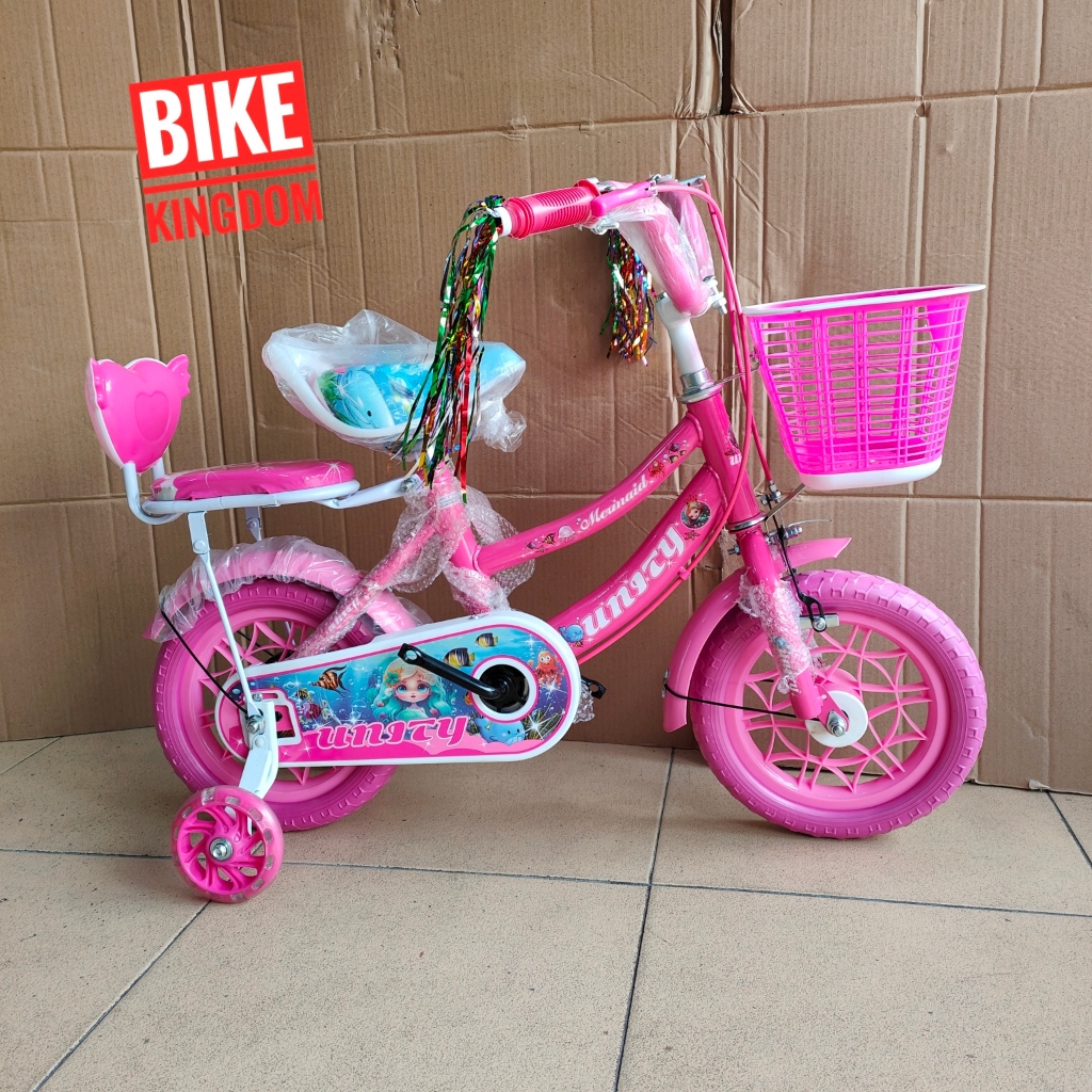 Jual Sepeda mini keranjang anak UNITY mermaid 12inch ban eva | Shopee ...