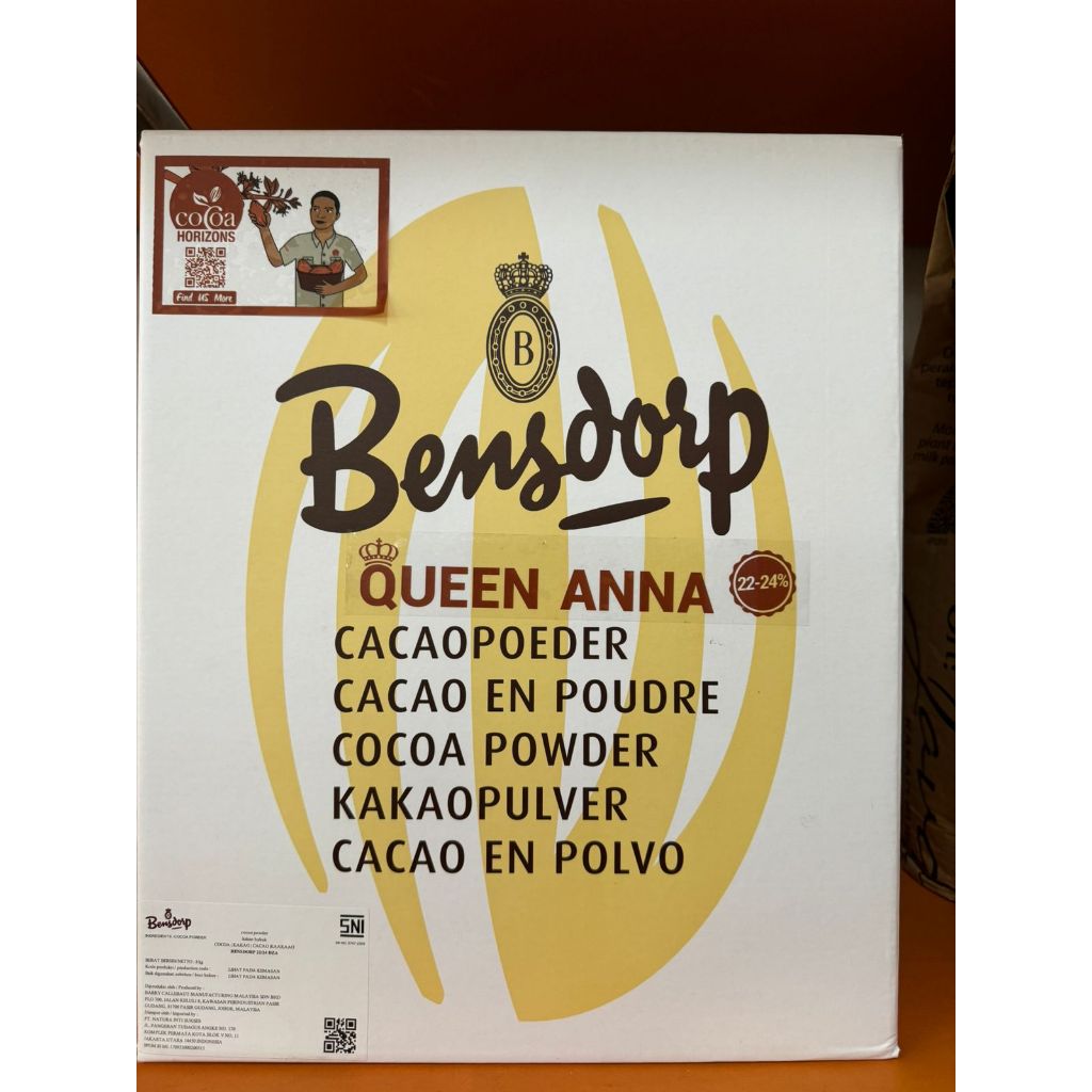 Jual bensdorp cocoa powder 100gr/ bensdorp dark cocoa powder 100gr ...