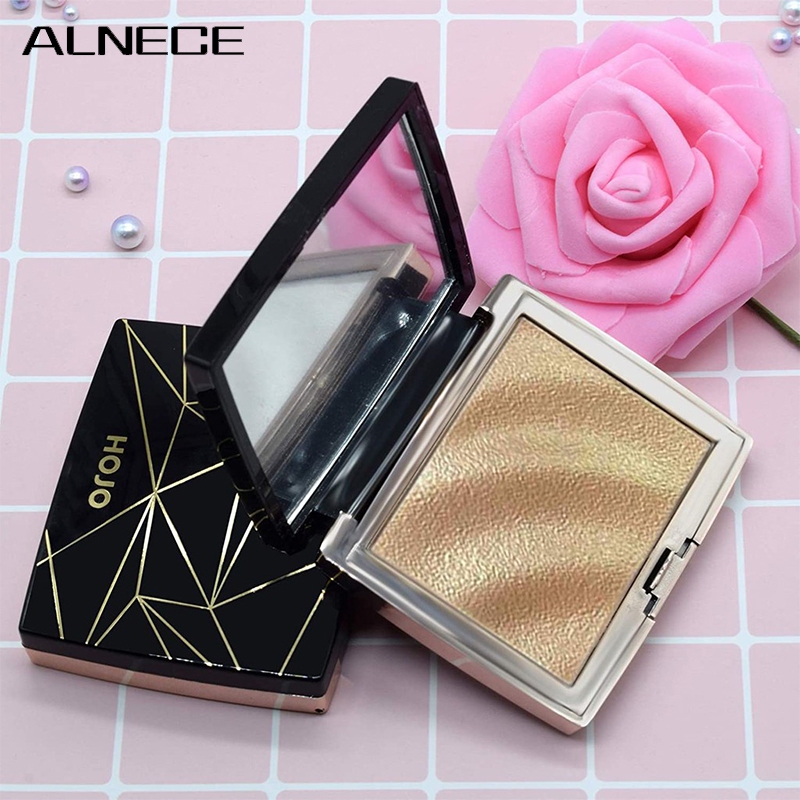 Jual HOJO Highlighter Pallette Waterproof Glitter Highlighter & BRONZER ...