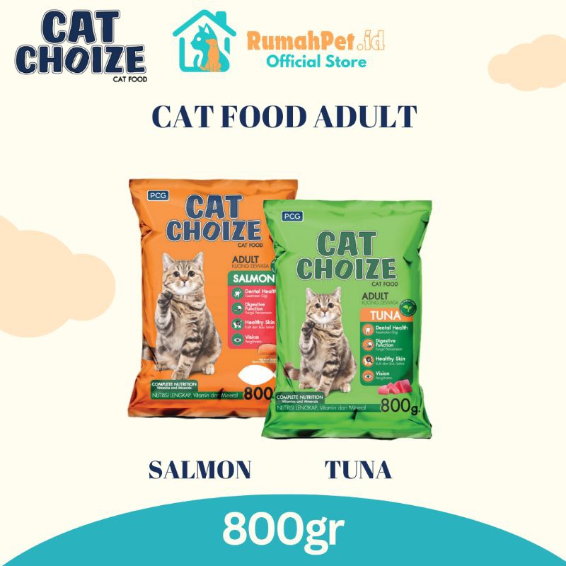Jual Cat Choize Cat Food Adult 800gr Cat Choize Makanan Kucing Dewasa ...