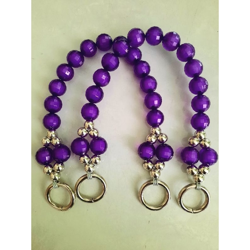 Jual HANDLE MUTIARA SATU PASANG UNTUK TAS ANYAMAN, TASANYAMAN PLASTIK ...