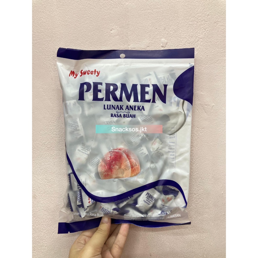 Jual MY SWEETY PERMEN LUNAK ANEKA RASA BUAH PERSIK PEACH - MIXED FRUIT ...