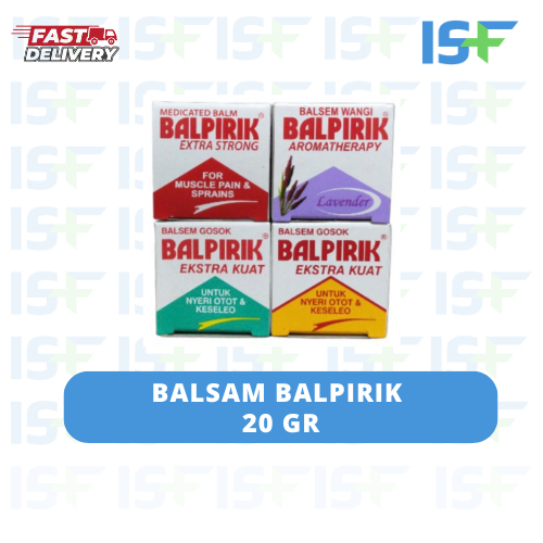 Jual ISF Balsam Balpirik - 20 Gr / BALSEM BALPIRIK EXTRA KUAT ...