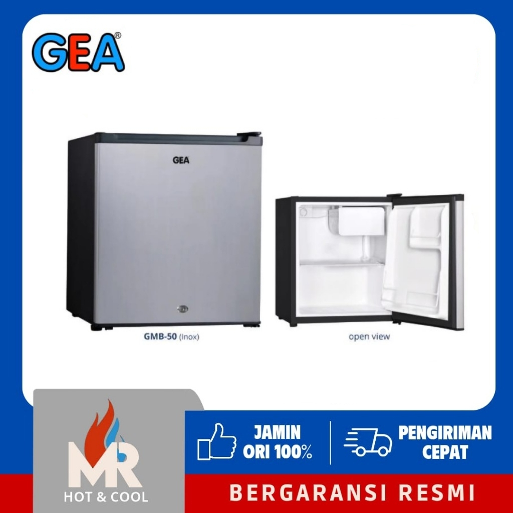 Jual GEA Kulkas Mini Bar GMB-50 / GMB50 / GMB 50 Portable Rak Besi 48L ...