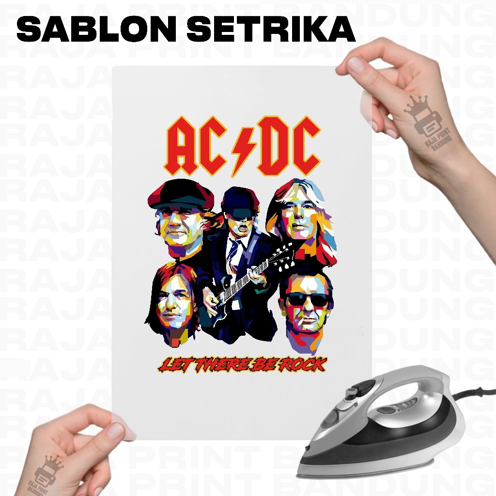 Jual Sablon Setrika Satuan A3 DTF Sticker Kaos Ready To Press Siap ...