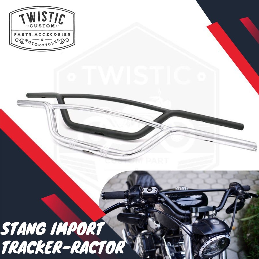 Jual Stang Motor Custom Ractor Tracker Scrambler 25 mm 1 inch | Shopee ...
