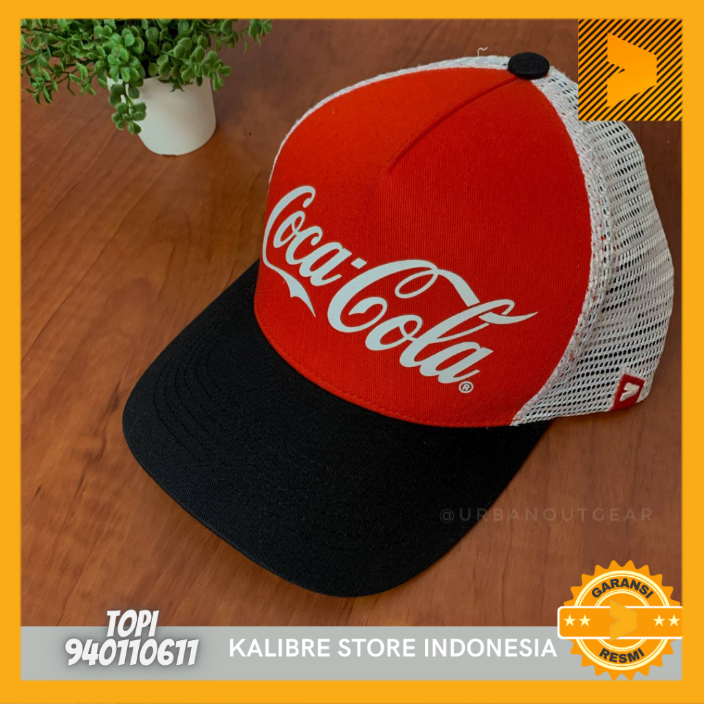 Jual Kalibre | Coca-Cola TOPI redblack 940110611 | Shopee Indonesia