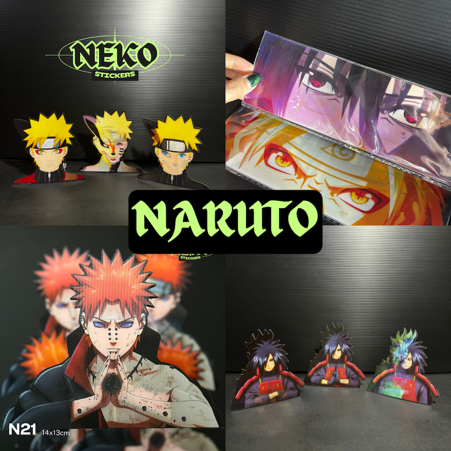Jual Naruto Stiker Anime 3D Motion Sticker Murah - Neko Sticker ...