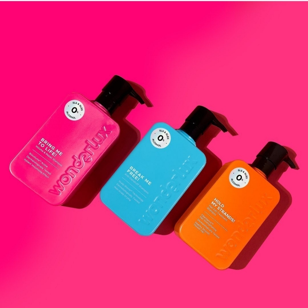 Jual WONDERLUX Shampoo Series | Anti Dandruff | Hairfall | Repair 250ml ...