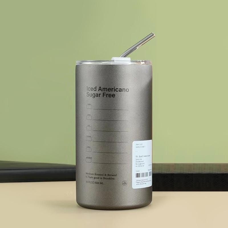 Jual TUMBLER AMERICANO POLOS 600ML TAHAN PANAS DAN DINGIN /GELAS TUMBLR ...