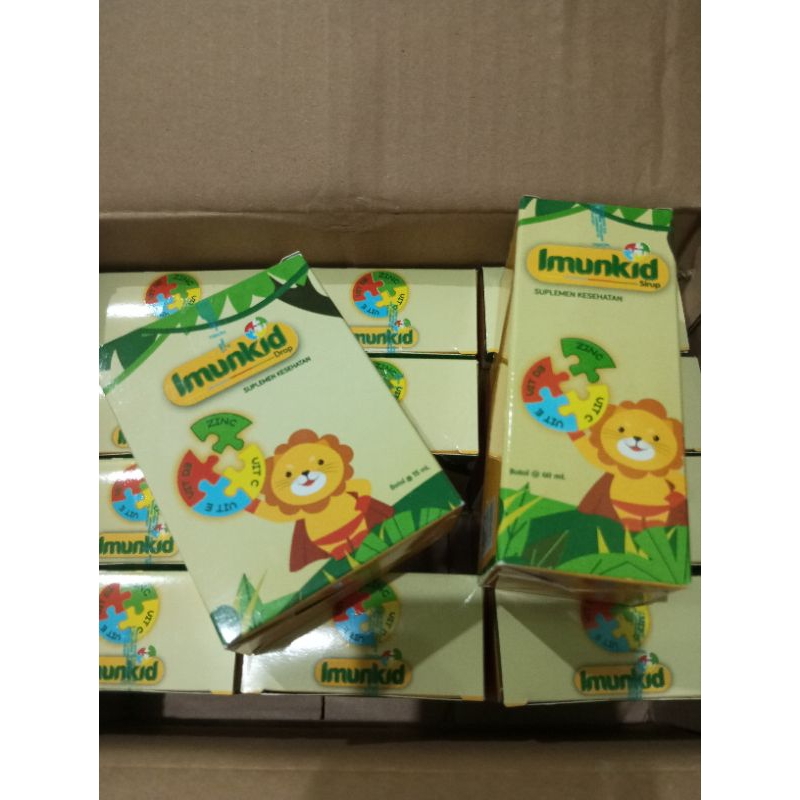 Jual imunkid Syrup 60 ml dan imunkid drop 15 ml | Shopee Indonesia