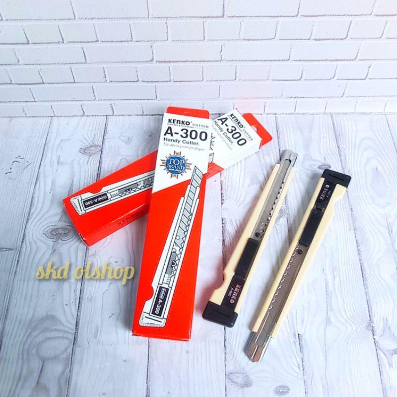 Jual Cutter Kenko A-300 Ukuran Kecil Merk Kenko Isi 1 Pcs | Shopee ...