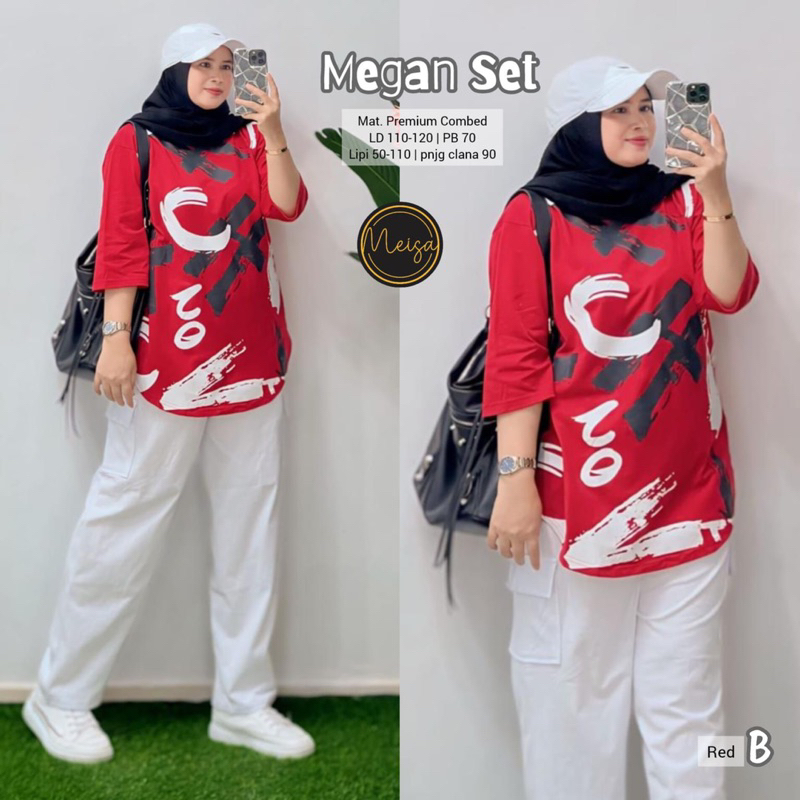 Jual megan setelan merah putih terbaru garuda set dirgahayu set dirga set | Shopee Indonesia