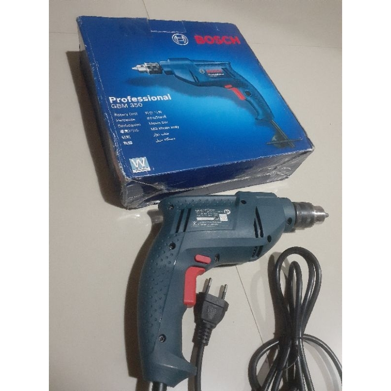 Jual mesin bor bosh gbm 350 10mm | Shopee Indonesia