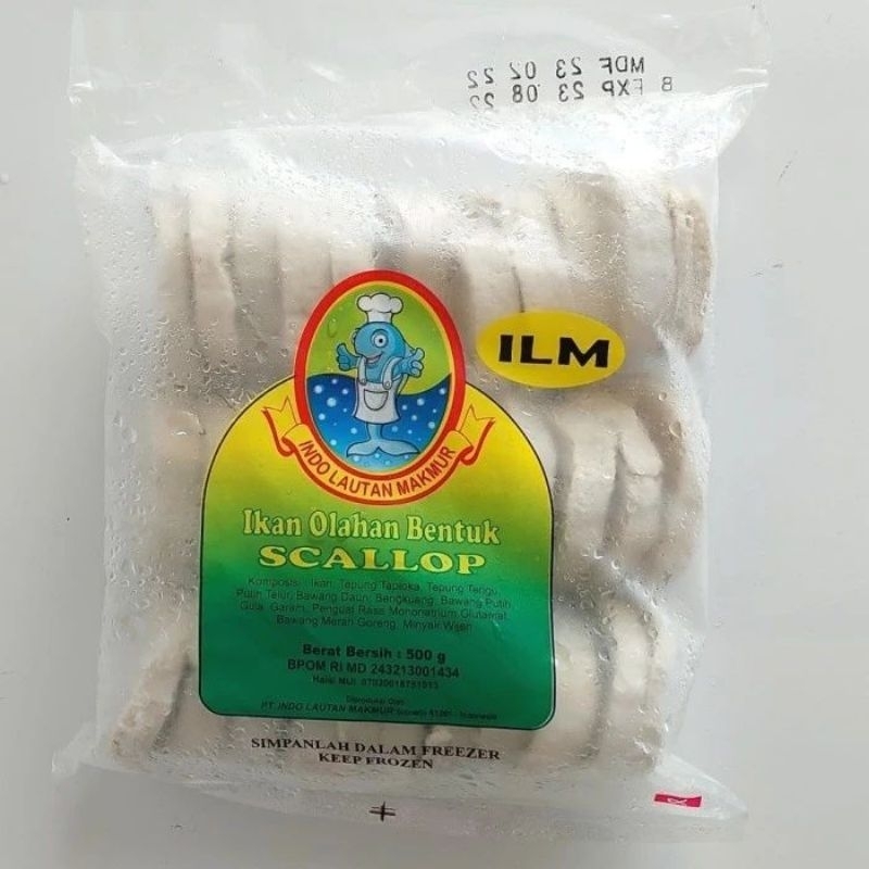 Jual KRIEGER || ILM Scallop 500gr | Shopee Indonesia