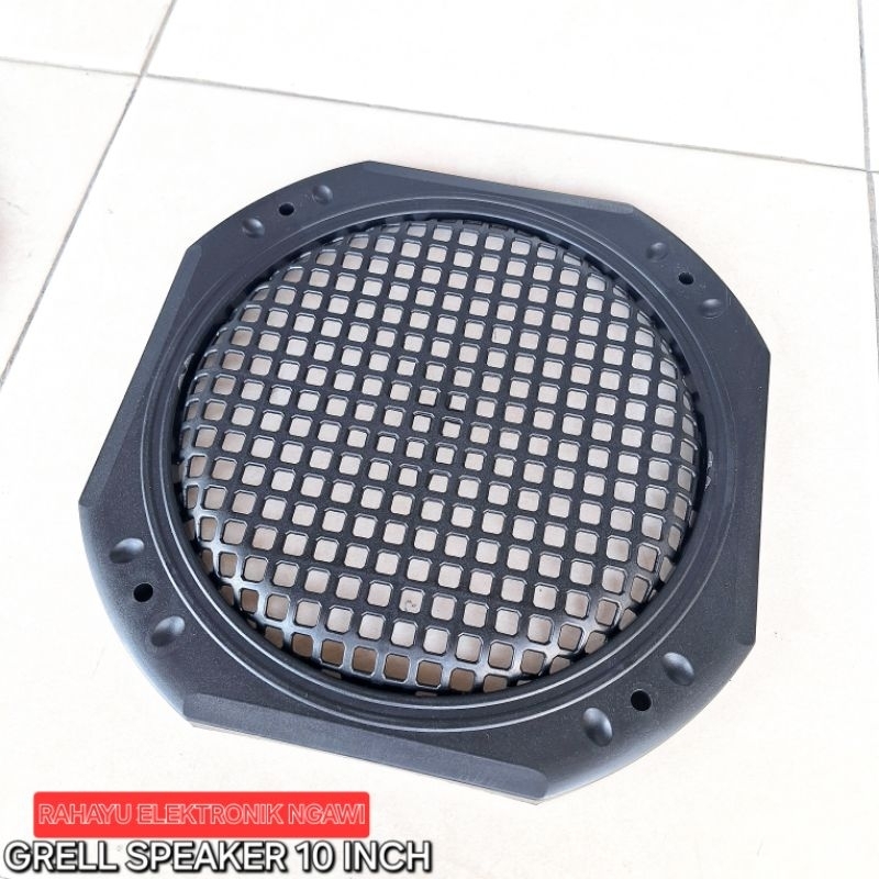Jual GREL SPEAKER 10" PLASTIK PIGURA RAM 10 INCH | Shopee Indonesia