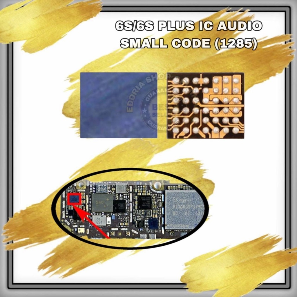 Jual IC AUDIO SMALL 6S/6S PLUS ORIGINAL BARU CODE (1285) | Shopee Indonesia