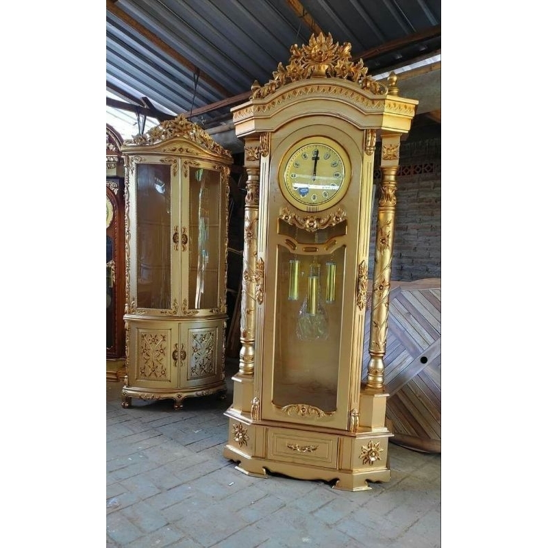 Jual almari jam hias ukir | Shopee Indonesia