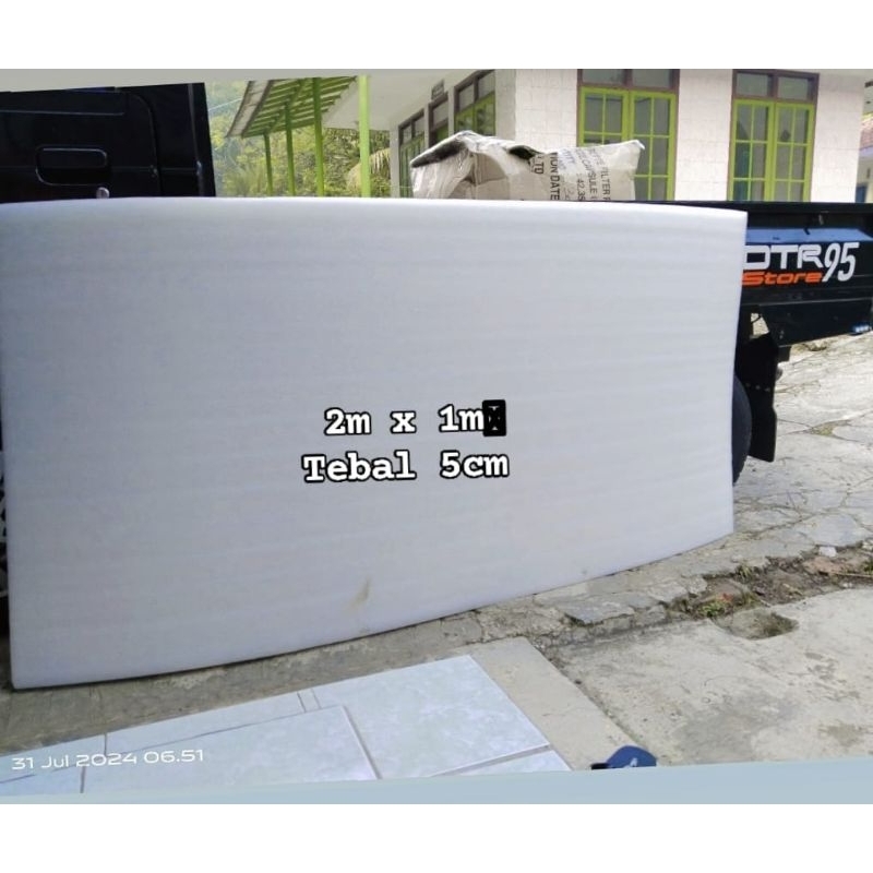 Jual FOAM LEMBARAN 2M X 1M X 5CM BUSA BUNGA LEMBARAN ELASTIS | Shopee ...