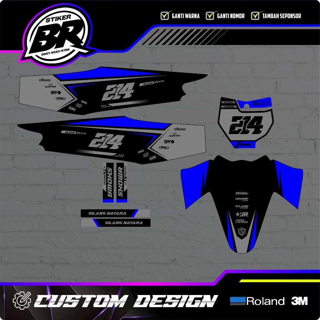 Jual DECAL RBT VEGA NEW FREE CUSTOME DESAIN | Shopee Indonesia