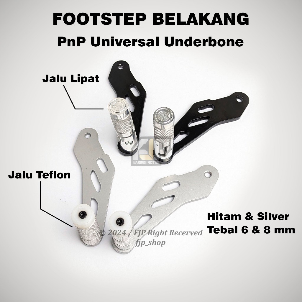 Jual Step Belakang Satria Fu Jalu Lipat CNC Satria FU/FI dan Sonic 150R ...