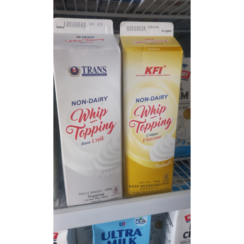 Jual TRANS WHIPPING CREAM gold,silver 1liter | Shopee Indonesia