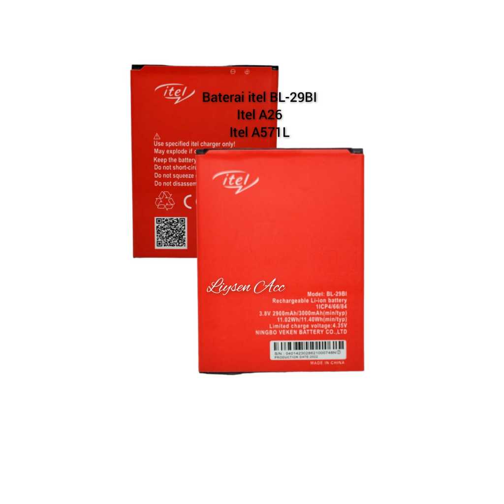 Jual BATRE ITEL A26 A571L BATRE ITEL BL-29BI ORIGINAL 100% | Shopee Indonesia