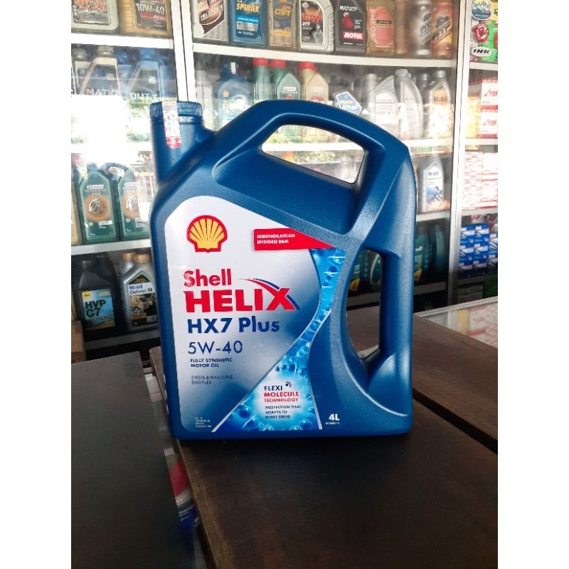 Jual Shell Helix HX7 Plus 5w40 Original Kemasan 4L | Shopee Indonesia
