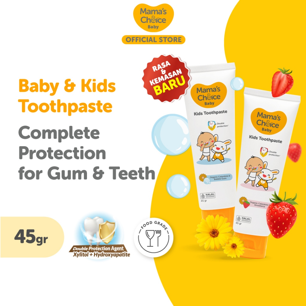 Jual Pasta Gigi Anak dan Bayi - Baby & Kids Toothpaste Mama's Choice ...