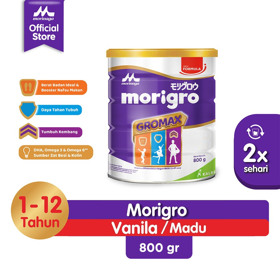 Jual Morigro Gromax 800 gr Morinaga / Optimalkan Nutrisi Anak, Berat ...