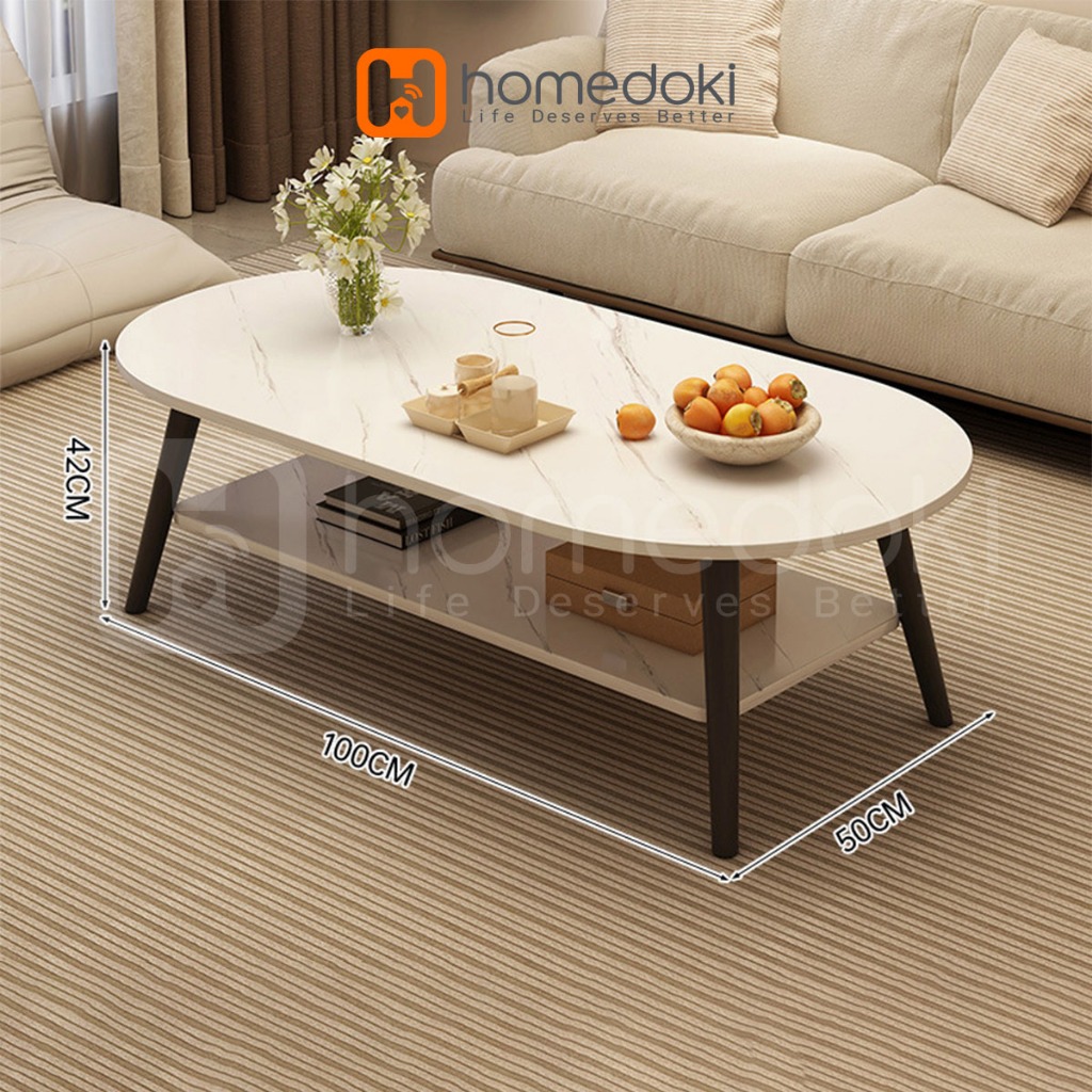 Jual Homedoki Meja Tamu Minimalis / Meja Kopi / Coffee table / Meja ...